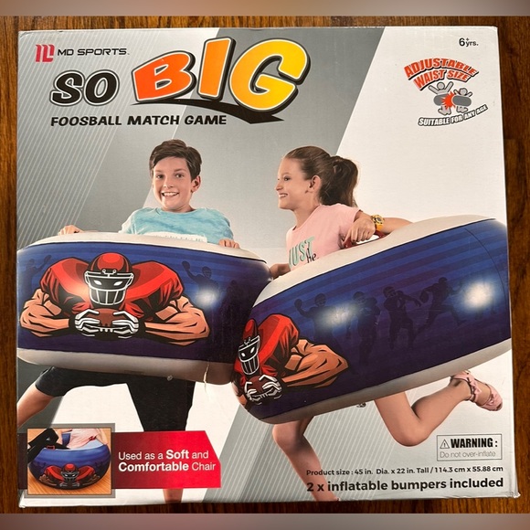 MD Sports | Toys | 36 Nwt Kids Md Sports So Big Foosball Donut Match ...